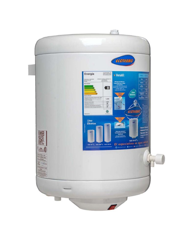 Termotanque Eléctrico ELEC 53 C/INF - Ecotermo - Termotanques y Calefones