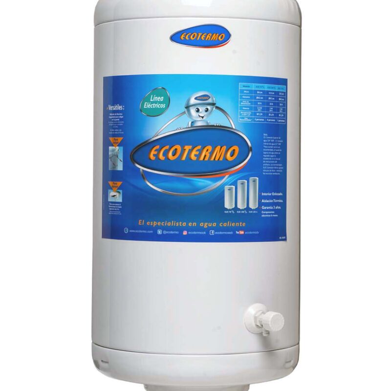 Termotanque Eléctrico ELEC 70 C/INF - Ecotermo - Termotanques y Calefones