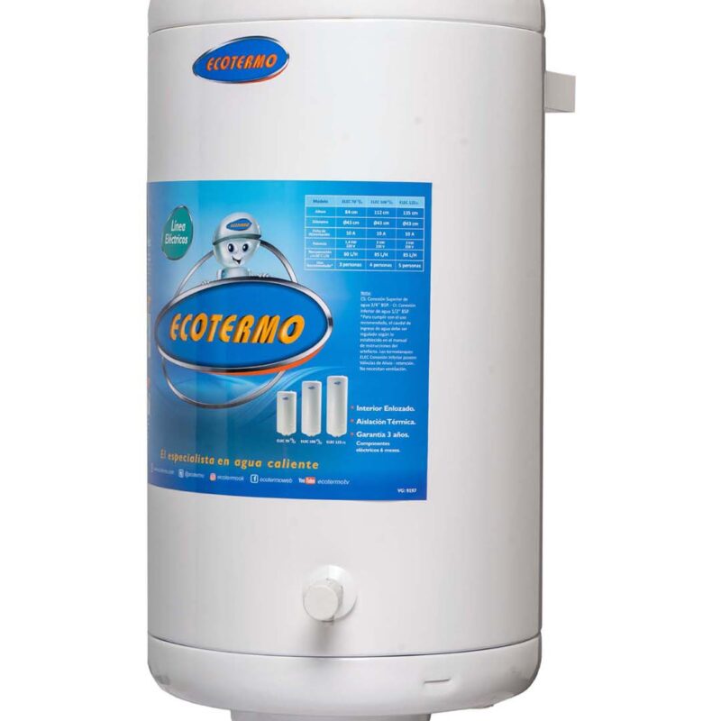 Termotanque Eléctrico ELEC 70 C/SUP - Ecotermo - Termotanques y Calefones